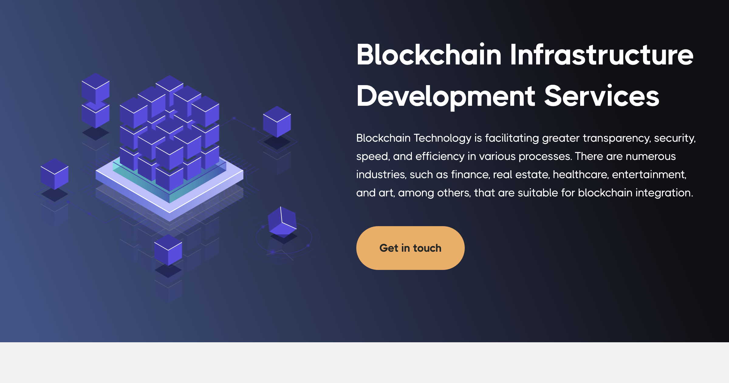 Expert Blockchain Infrastructure Development